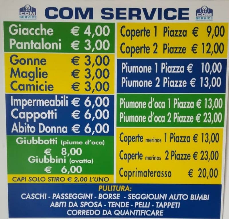 Kuru temizlemeciler Com Service Lavasecco, Katanya, foto