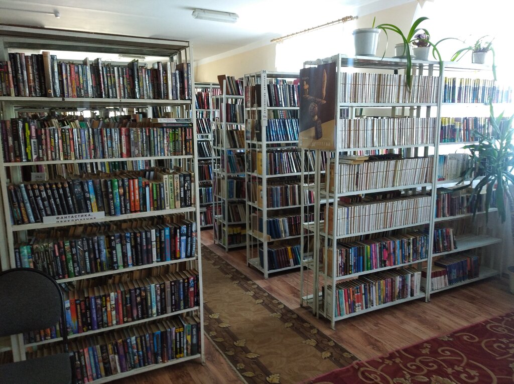 Kütüphaneler Tsentralnaya Rayonnaya biblioteka, Orlovskaya oblastı, foto