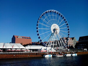 Atraksiyon Koło Widokowe, Gdansk, foto