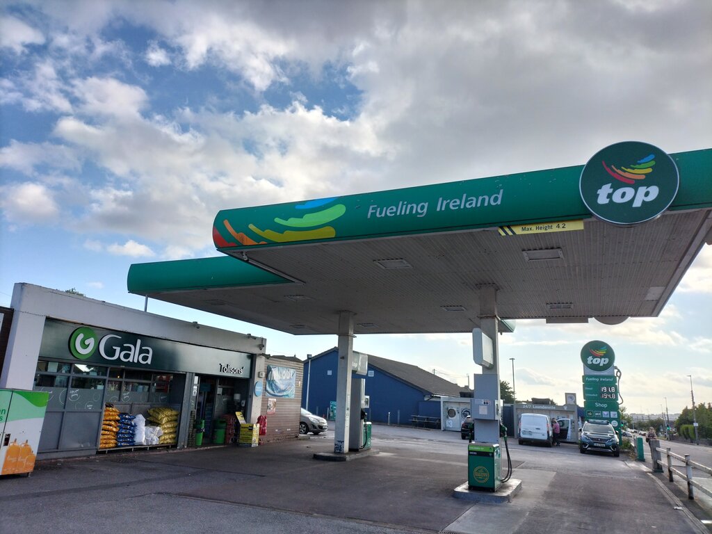 Benzin istasyonu Top Oil Mayfield Service Station, Cork, foto