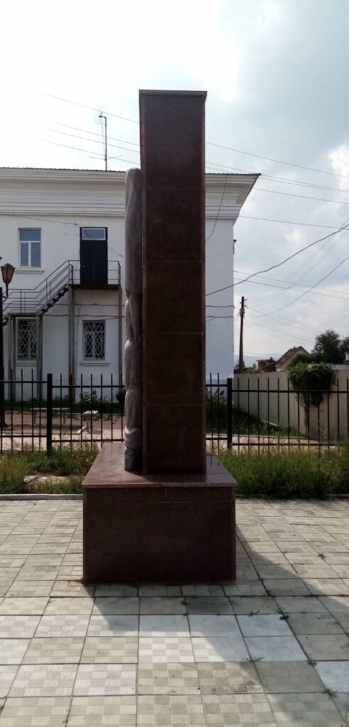 Anıt, heykel Воинам, павшим в Великой Отечественной войне, Buriatya, foto