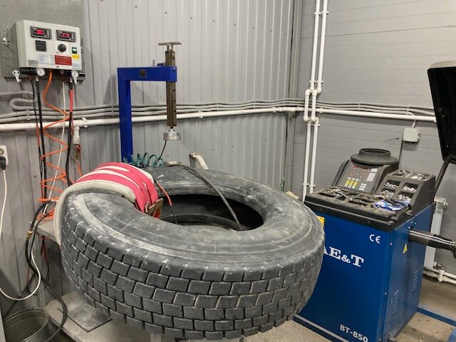 Oto lastik tamiri Грузшинмонтаж, Astrahanskaya oblastı, foto