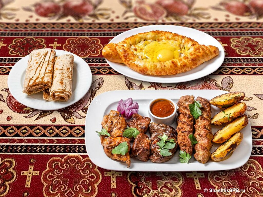 Hazır yemek teslim servisleri Shashlychnyj Dvor, Saint‑Petersburg, foto