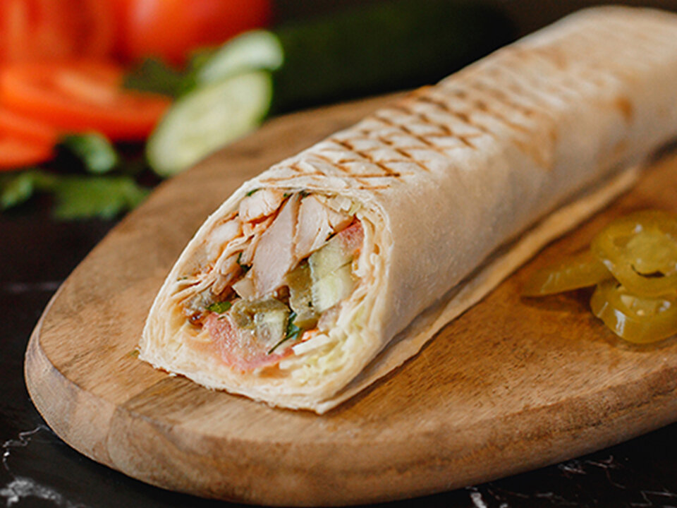 Fast food Shawarma in the house, Belgorod, foto