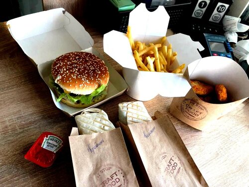 Kafe Craft Food Pit Stop, Primoriye, foto