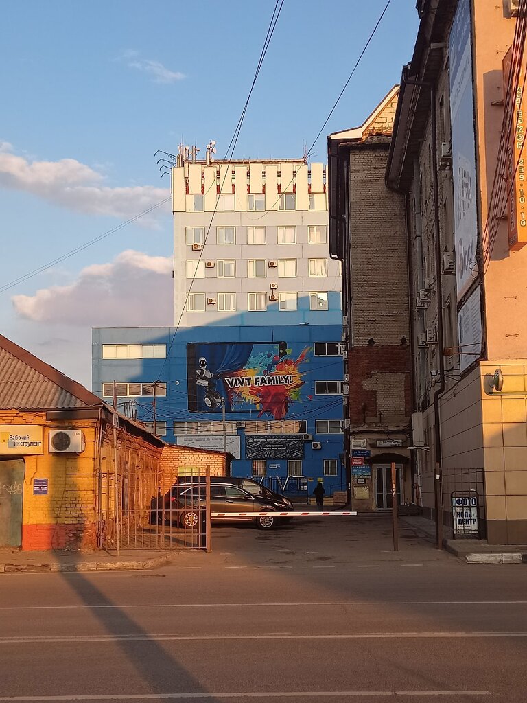 Sokak sanatı Vivt Family!, Voronej, foto