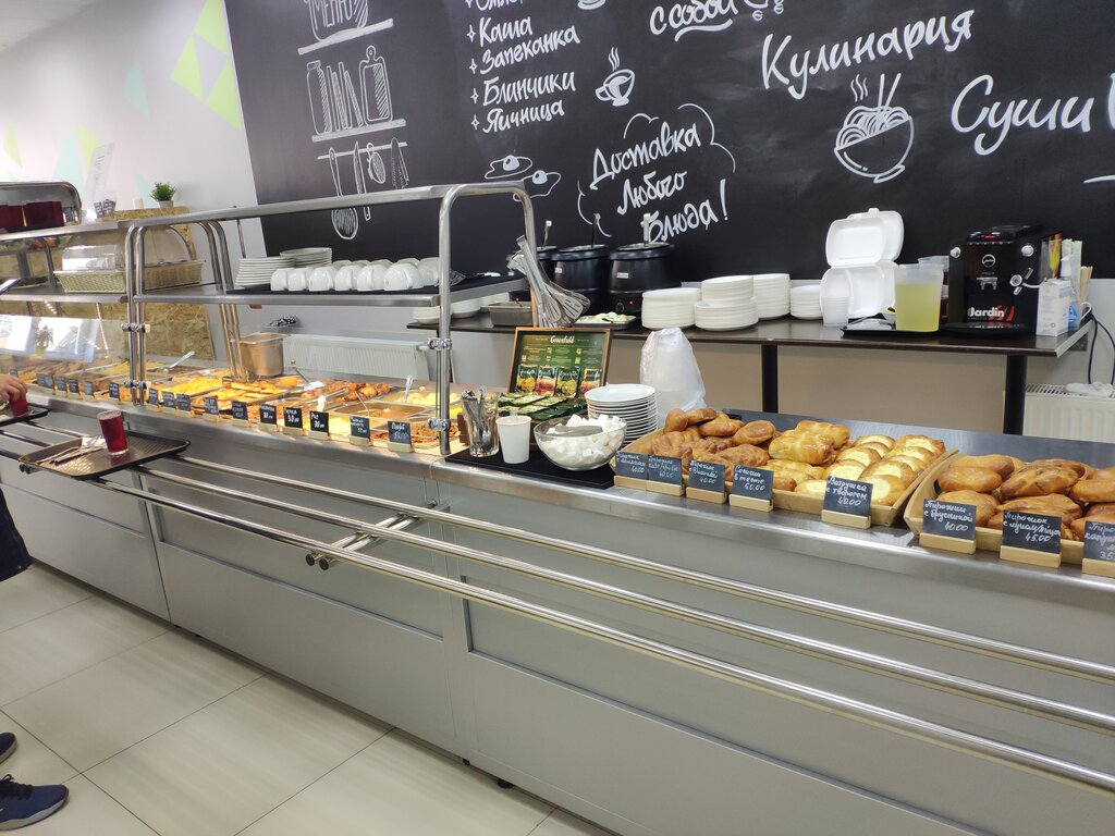 Kantin, yemekhane Dining room on Tomchak, Saint‑Petersburg, foto