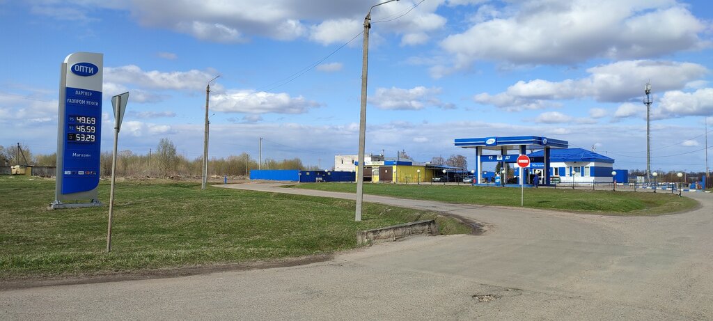 Benzin istasyonu Опти, Torzgok, foto