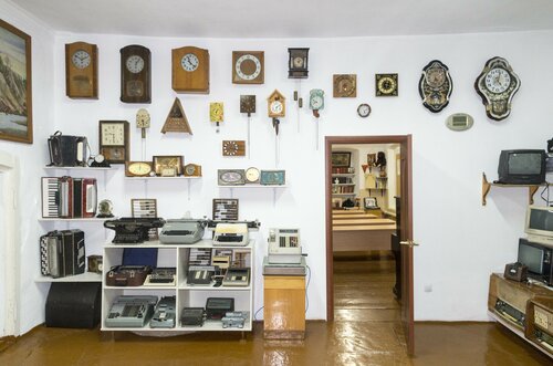Müzeler ve sanat galerileri Aramashevsky krayevedchesky muzey, Sverdlovskaya oblastı, foto