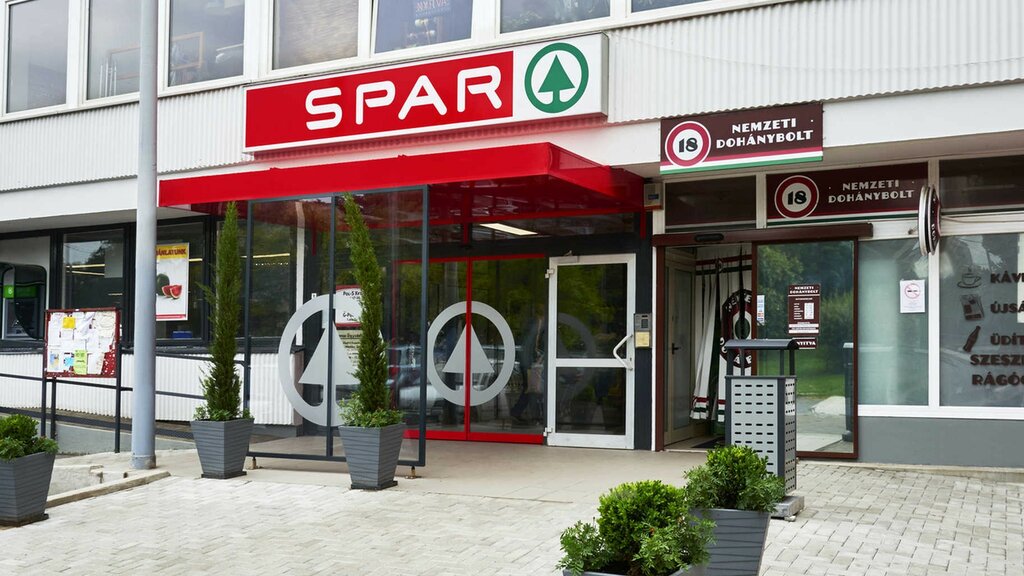 Süpermarket Spar partner, Veszprém, foto