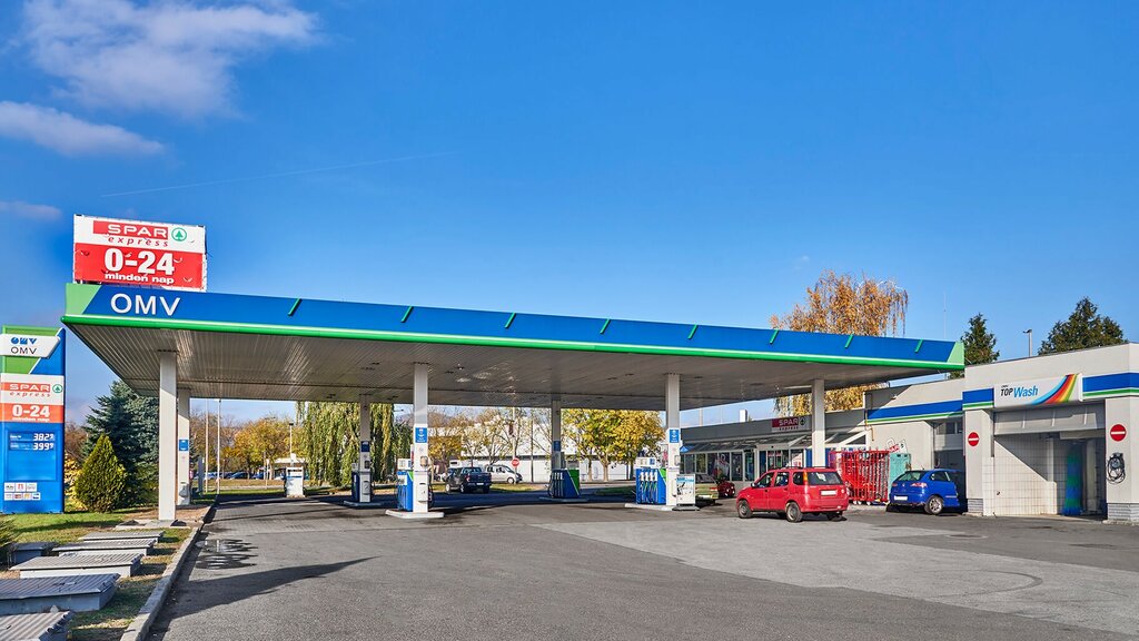Otogaz dolum istasyonu Spar express, Pest, foto