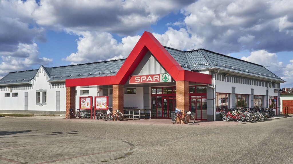 Süpermarket Spar szupermarket, Dünya, foto