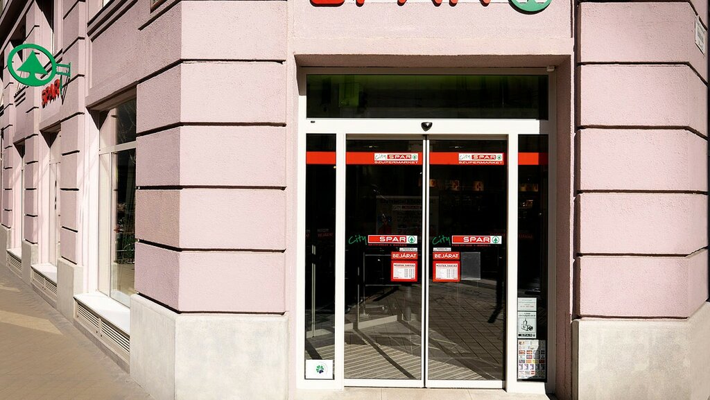 Süpermarket City Spar, Budapeşte, foto