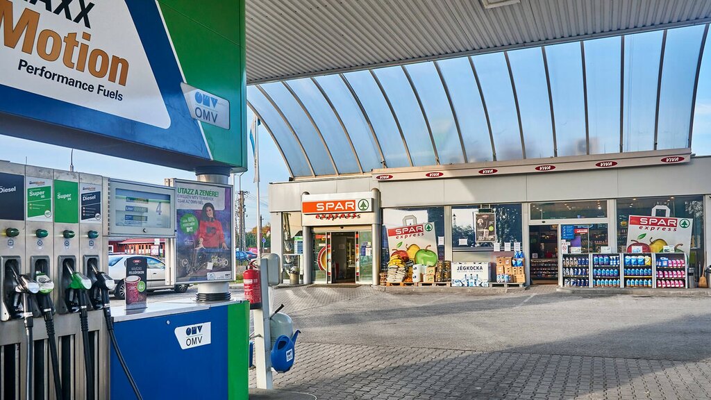 Otogaz dolum istasyonu Spar express, Pest, foto