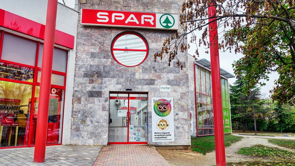 Süpermarket Spar szupermarket, Pest, foto