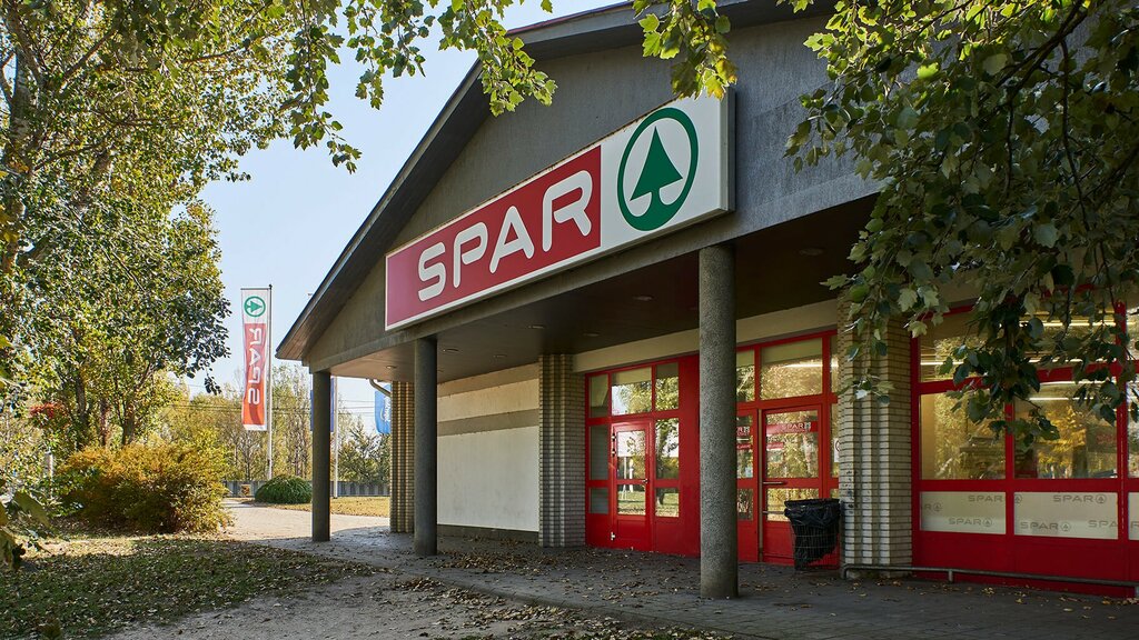 Süpermarket Spar szupermarket, Budapeşte, foto