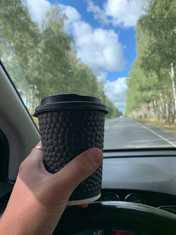 Al götür kahve Coffee to take away, Moskova ve Moskovskaya oblastı, foto