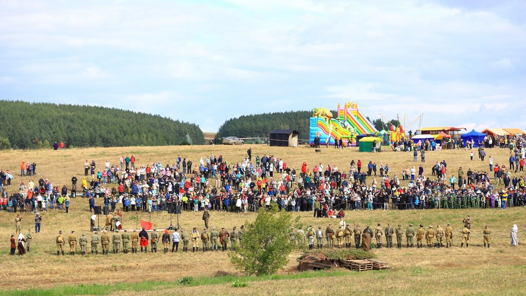 Unutulmaz olayların yeri Юринское убоище, Udmurtiya, foto