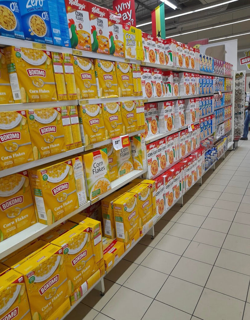Süpermarket Shoprite, Kumasi, foto