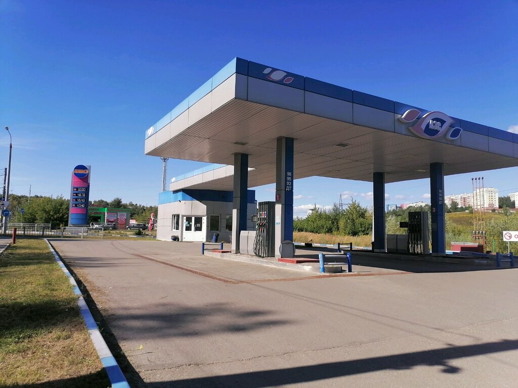Benzin istasyonu АЗС Терминал, Nijni Novgorod, foto