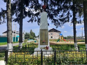 Односельчанам павшим на фронтах Второй Мировой войны (Ivanovskiy rayon, Timoshikhskoye selskoye poseleniye, derevnya Timoshikha), anıt, heykel  İvanovskaya oblastından