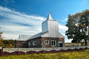 Костёл Преображения Господня и святого Иоанна Крестителя (Grodzienskaja Region, Smargonski District, Karaniowski Rural Council, vioska Aslavianiaty), katolik kiliseleri  Grodnenskaya oblastından