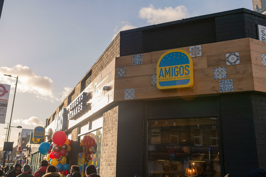 Restoran Amigos Burgers & Shakes, Londra, foto