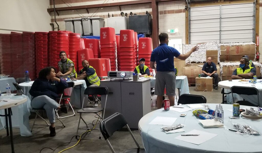 Atık depolama alanı Bws Biomedical Waste Services, Maryland Eyaleti, foto