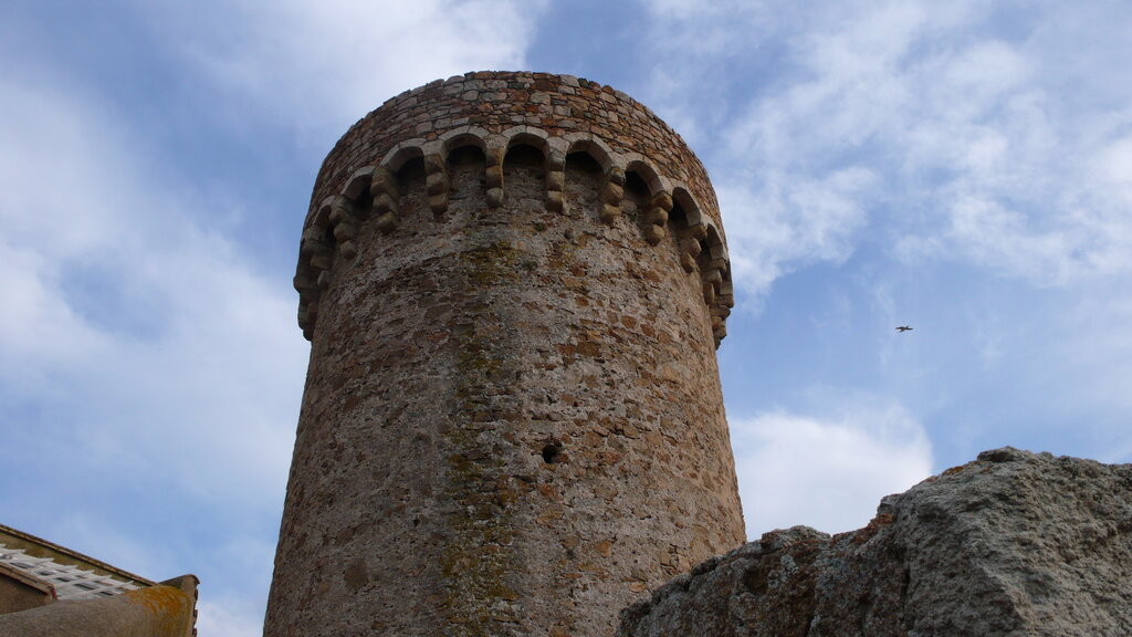 Turistik yerler башня, Tossa de Mar, foto