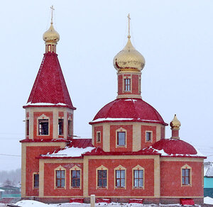 Церковь Архангела Михаила (Komsomolskaya ulitsa No:84А, selo Ust-Tarka), ortodoks kiliseleri  Novosibirskaya oblastından