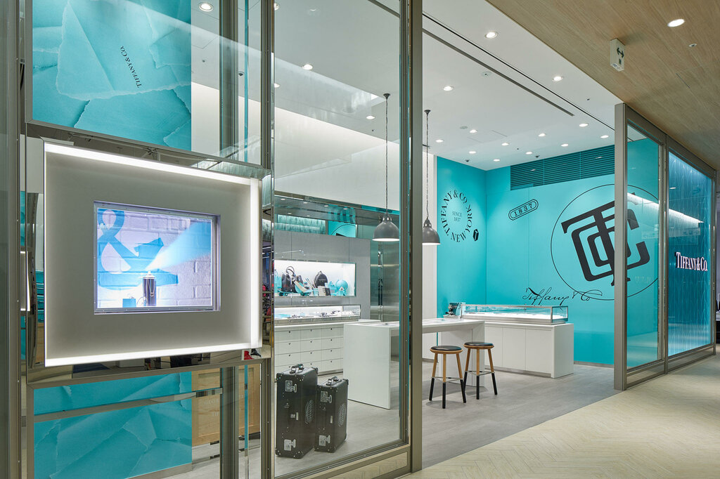 Hediyelik eşya mağazaları Tiffany & Co, Tokyo, foto