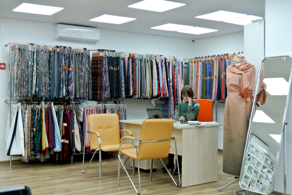 Toptan satış mağazaları Magneq Textile, Moskova, foto