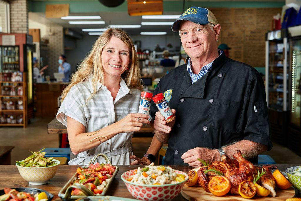 Restoran Blue Moon Specialty Foods, Spartanburg, foto