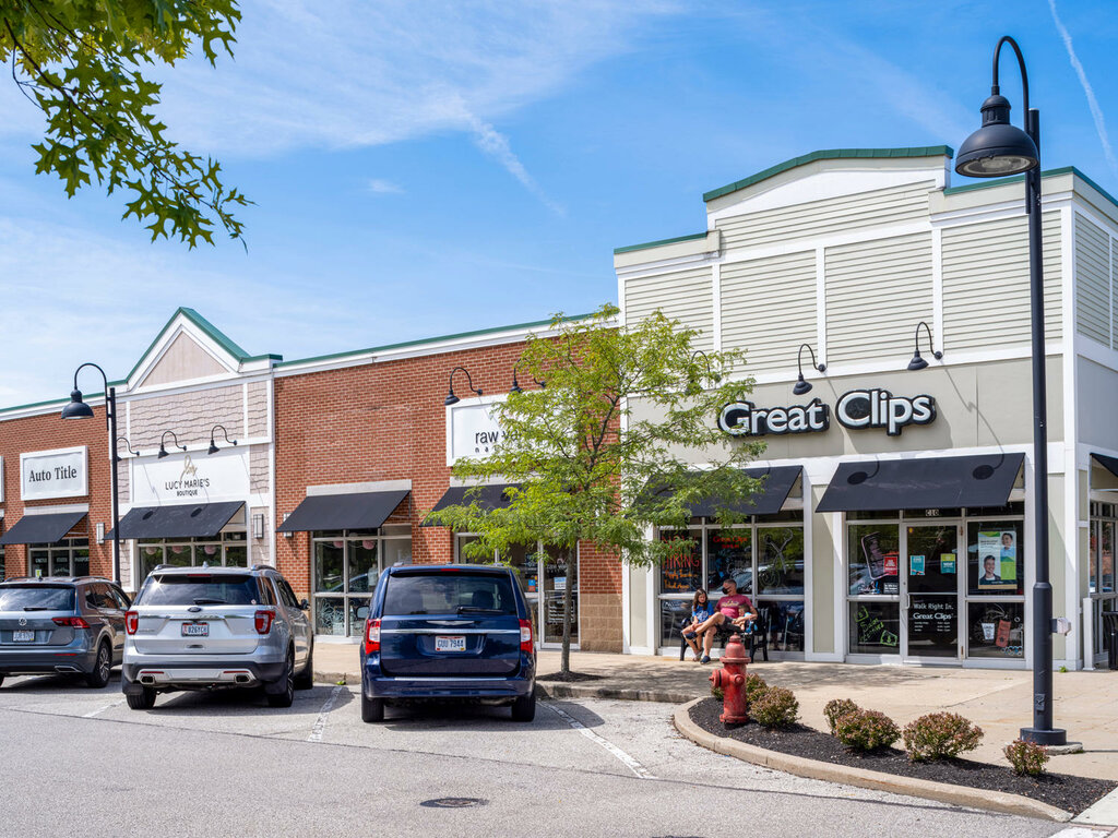 Alışveriş merkezleri Brunswick Town Center, Ohio Eyaleti, foto