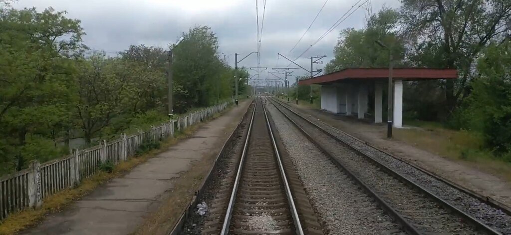 Tren istasyonu платформа 172-й километр, Zaporoje, foto