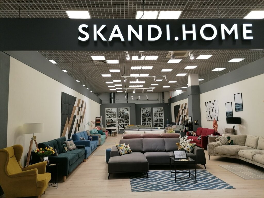 Koltuk takımı mağazaları Skandi. home, Novosibirsk, foto