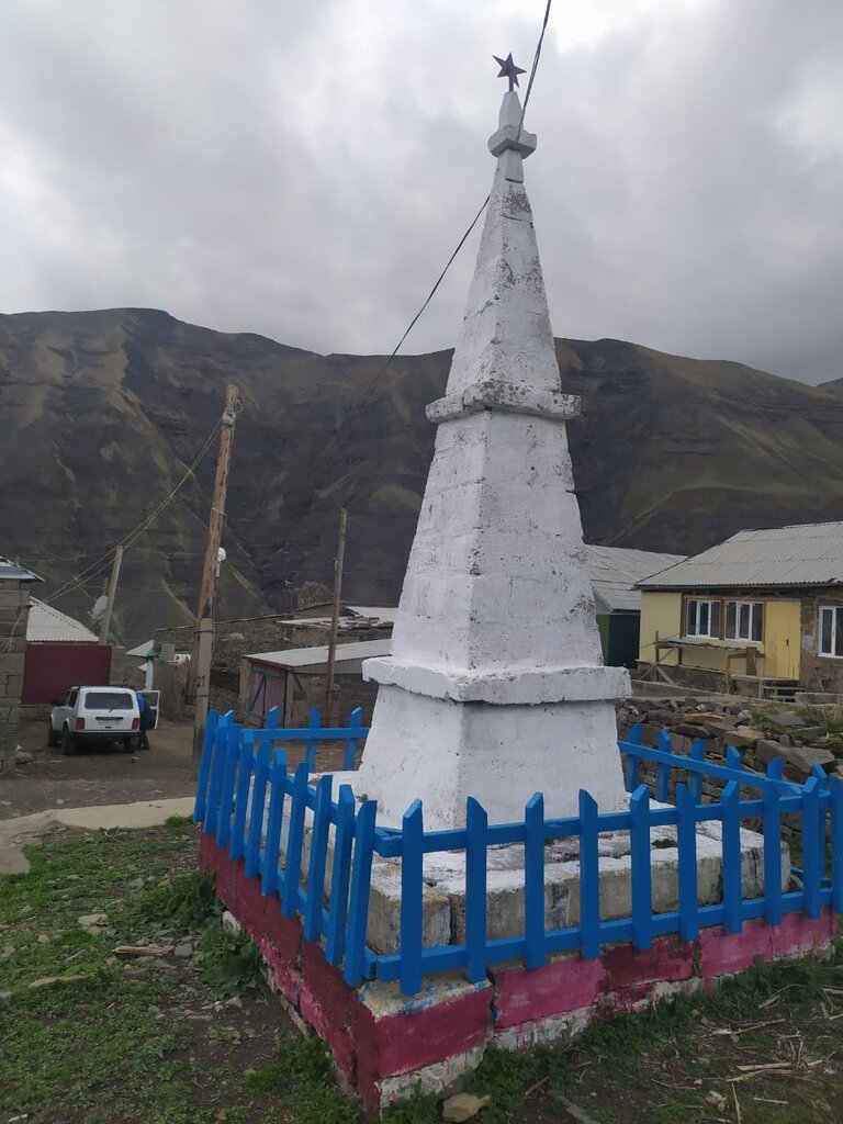 Anıt, heykel Участникам Великой Отечественной войны, Dağıstan, foto