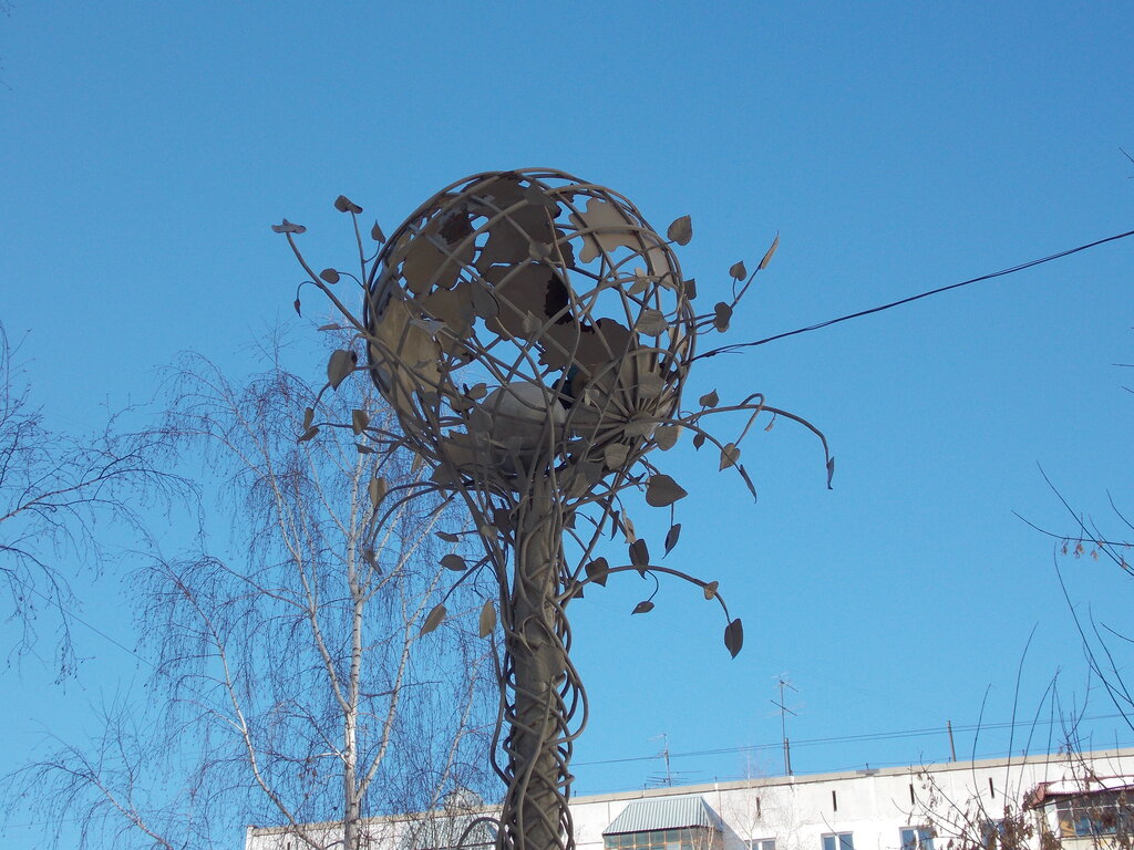 Dekorasyon ve süsleme, onur panosu Декоративное сооружение, Novosibirsk, foto