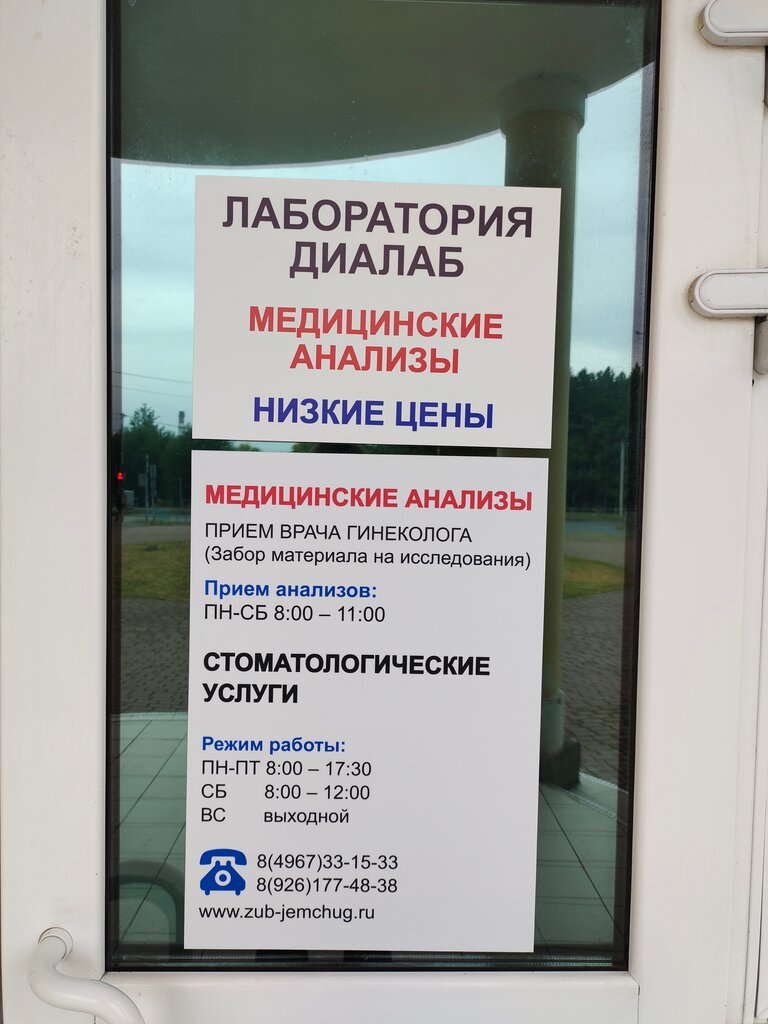 Tıbbi laboratuvarlar Диалаб, Puşçino, foto