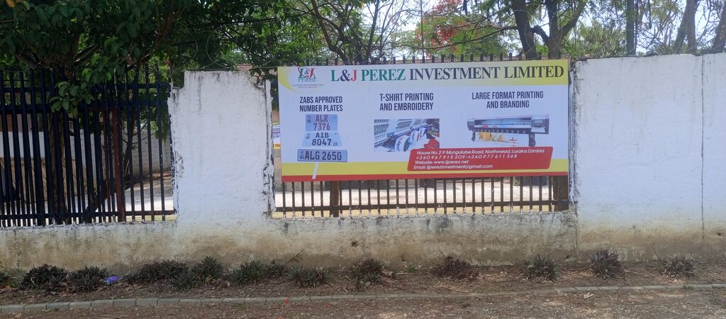 T-shirt baskı L&j perez investment limited, Lusaka, foto