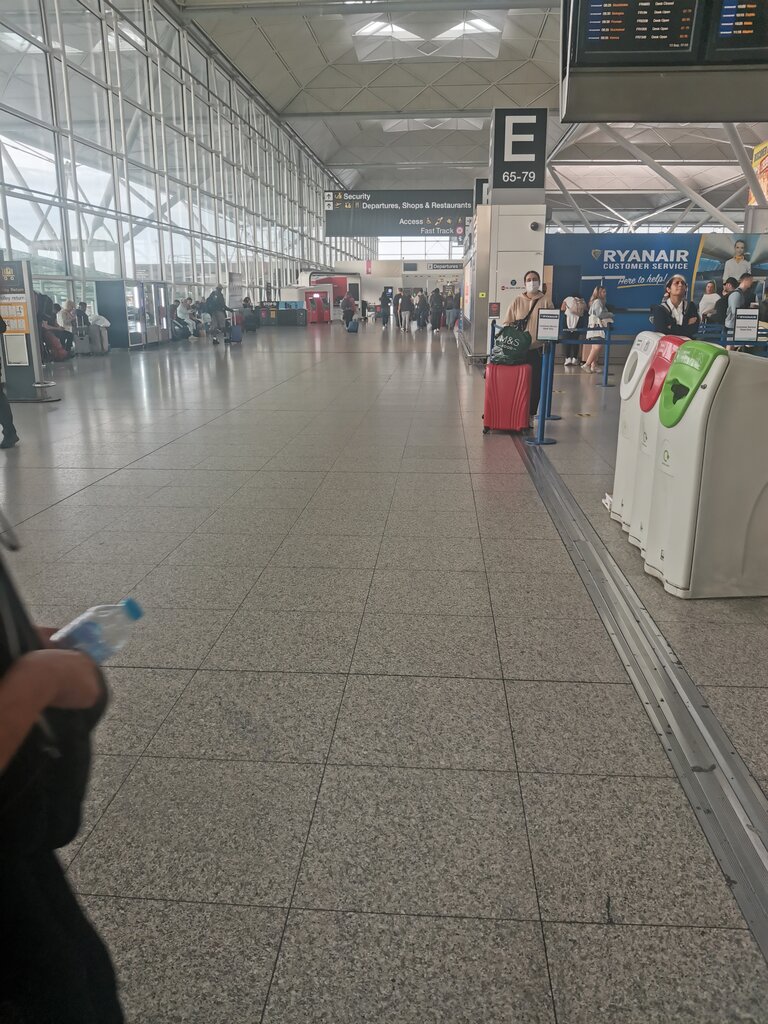 Havaalanları Londra Stansted Havalimanı, İngiltere, foto
