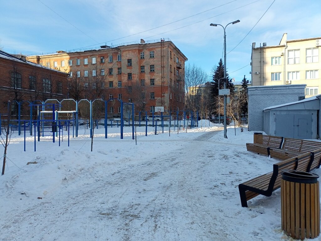 Kültür ve eğlence parkları Сквер имени художника Николая Русакова, Çeliabinsk, foto