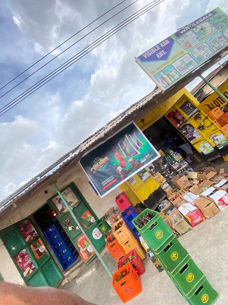 Alkollü içecek toptan Visible kab ent, Akra, foto