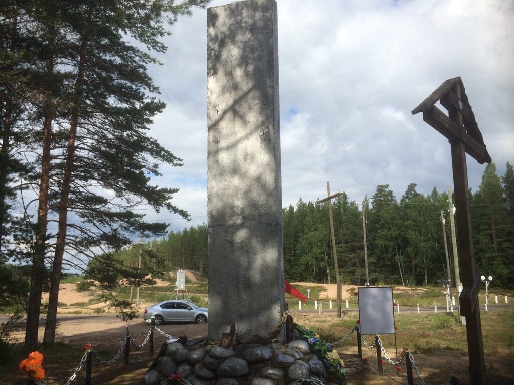 Anıt, heykel Тулоксинскому десанту 1941-1945 гг., Karelya, foto