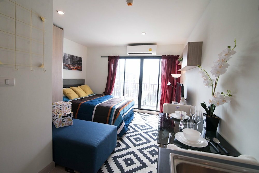 Otel Apartment Bts On Nut, Bangkok, foto