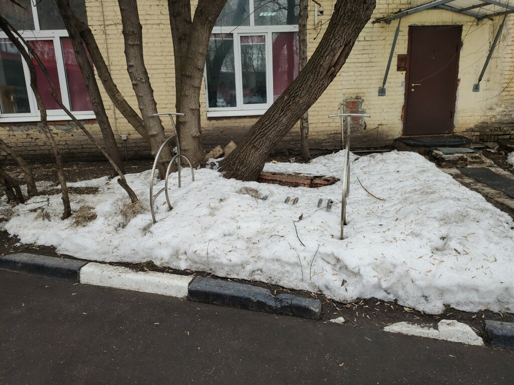 Bisiklet park yerleri Велосипедная парковка, Moskova, foto