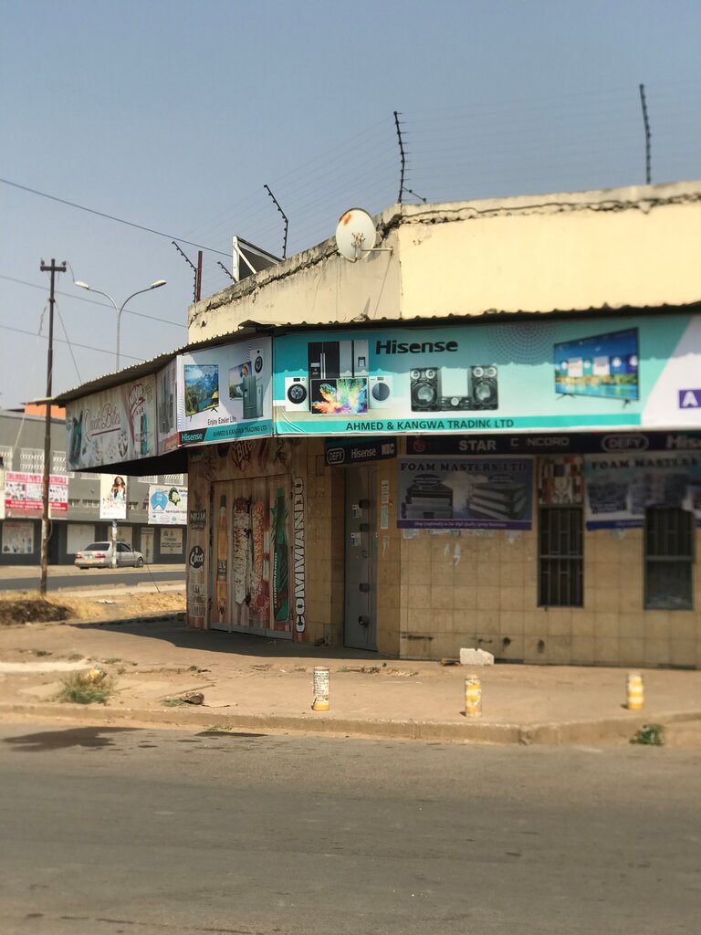 Mobilya mağazaları Fabric Corner, Lusaka, foto