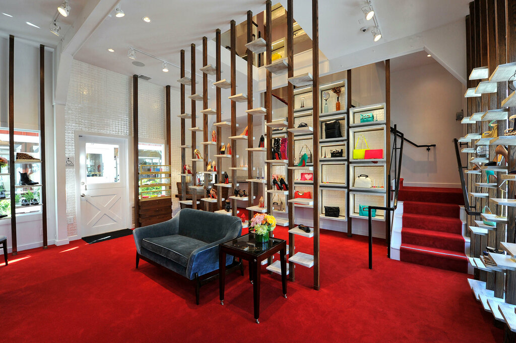 Ayakkabı malzemeleri Christian Louboutin Brentwood, Los Angeles, foto