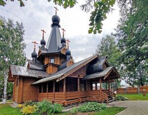 Tserkov Ikony Bozhiyey Materi Tikhvinskaya V Krasnoselskom (Leningrad Region, Vyborgskiy District, posyolok Krasnoselskoye), ortodoks kiliseleri  Saint‑Petersburg ve Leningradskaya oblastından