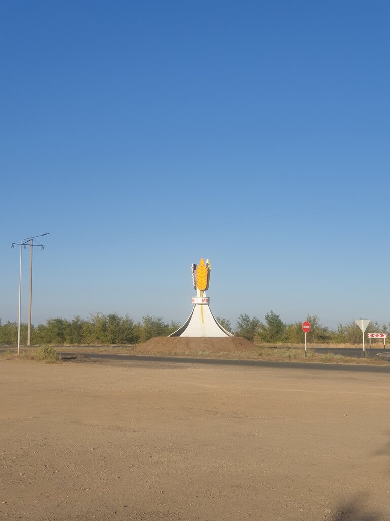 Otogaz dolum istasyonu AktobeAgroExport, Aktöbe eyaleti, foto